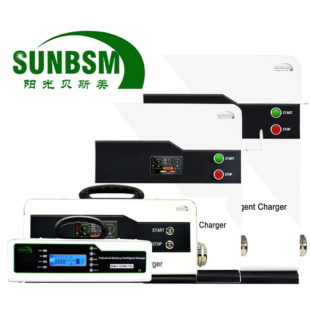 Bsm Forklift Battery Charger 48v 50a 100a 200a Industrial Lithium Ion ...