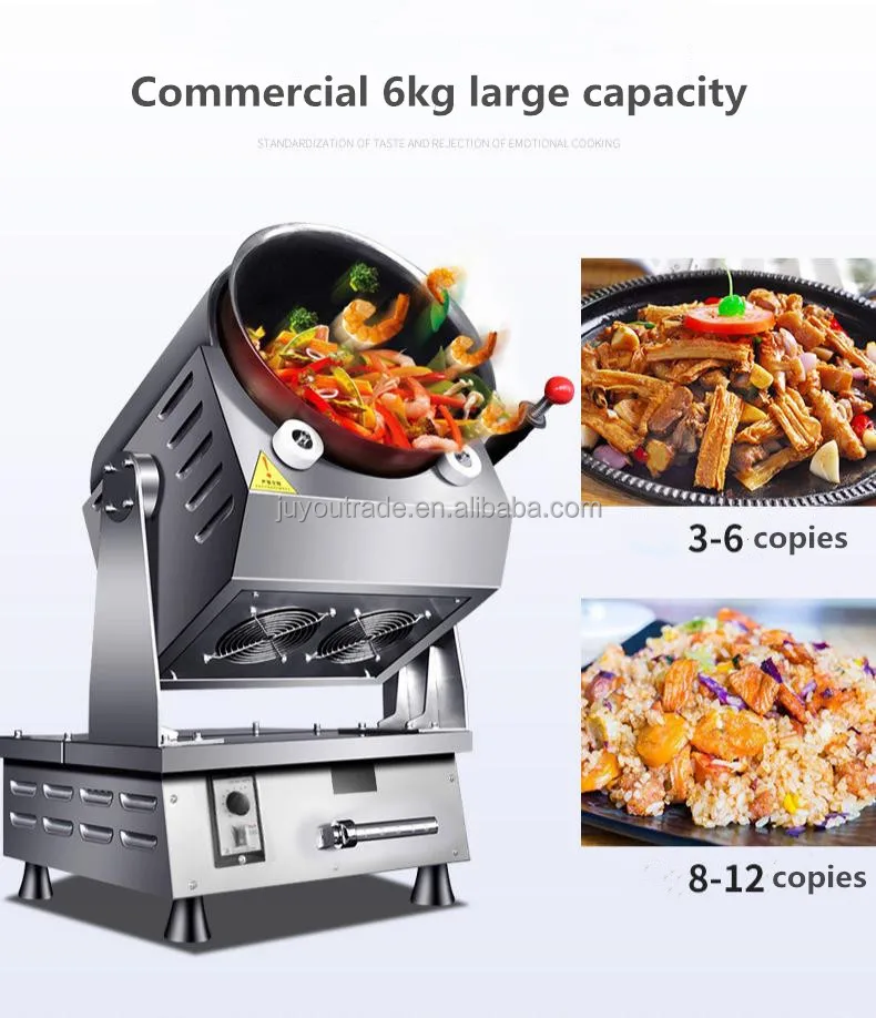 JUYOU MECH Intelligent Cooking Machine - Automatic Fried Rice