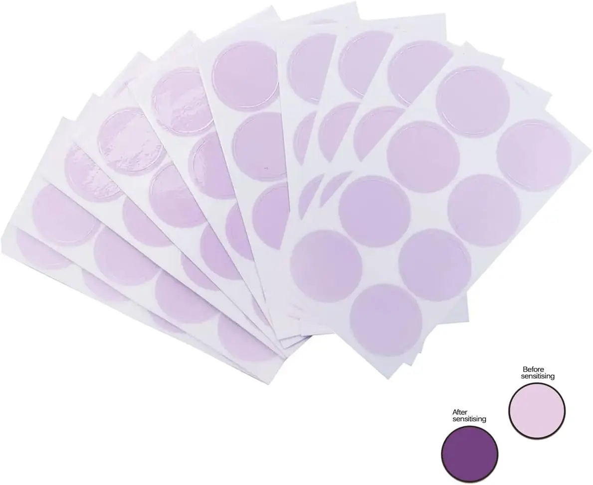 Uv Detection Stickers For Sunscreen Reusable Sunscreen Reminder ...