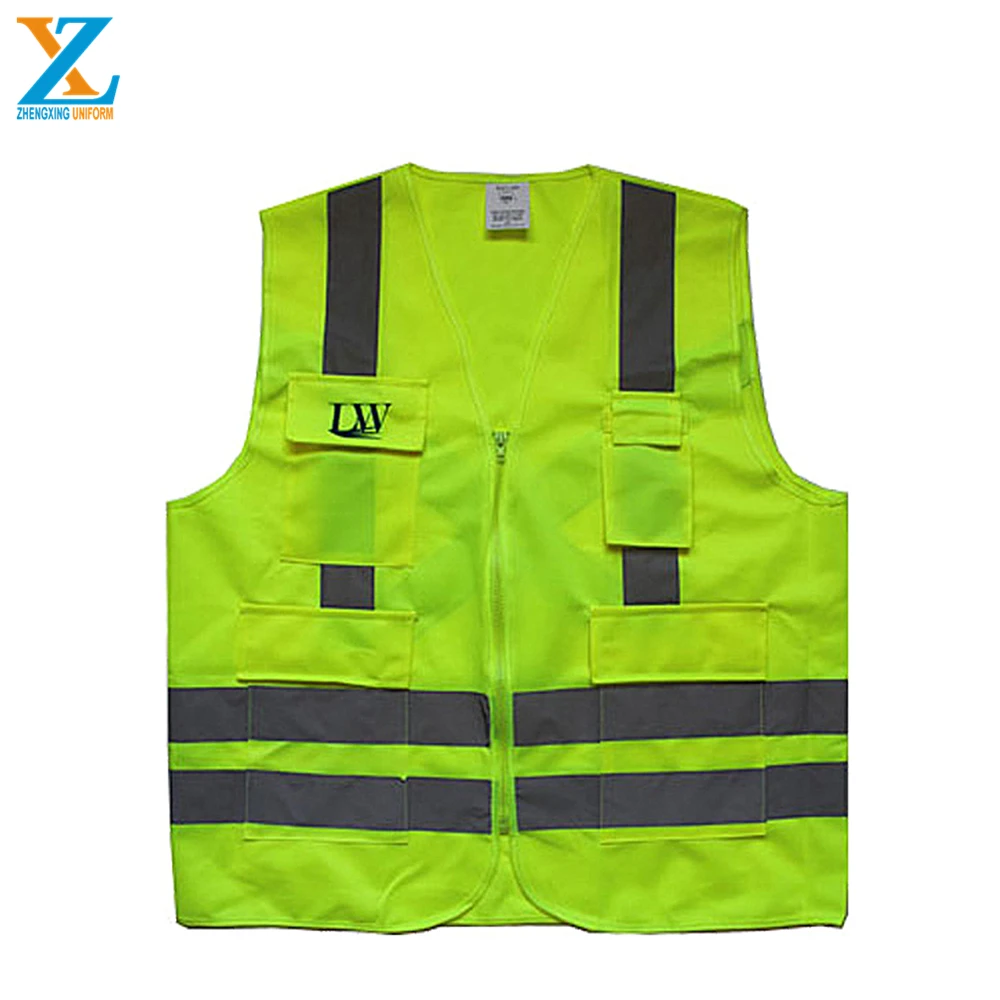 Custom Chaleco De Seguridad Reflective Safety Work Vest Warning ...