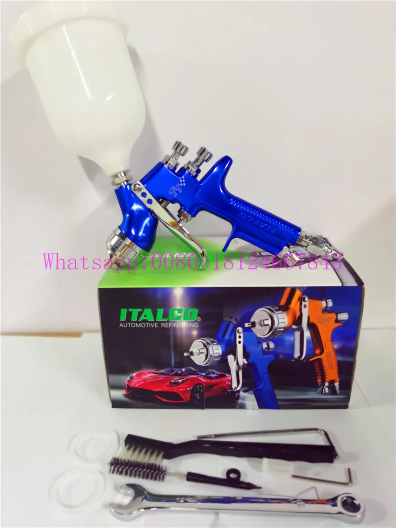 Italco Spray Guns Tt Tt-900 Automotive Car Painting Hvlp Water Born ...