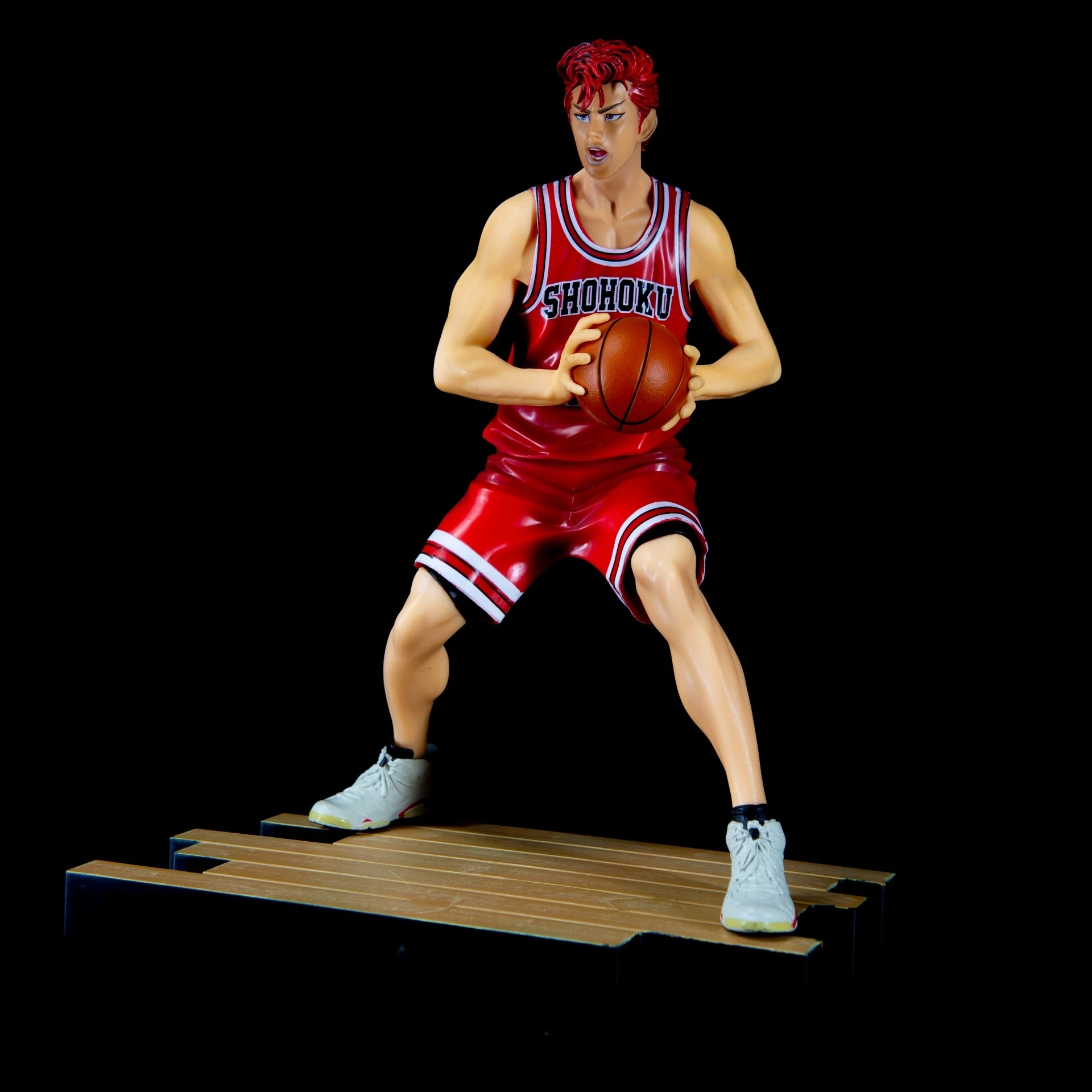 Hanamichi Sakuragi Dribbling Figurine Pvc Model Toy Statue Collectibles ...