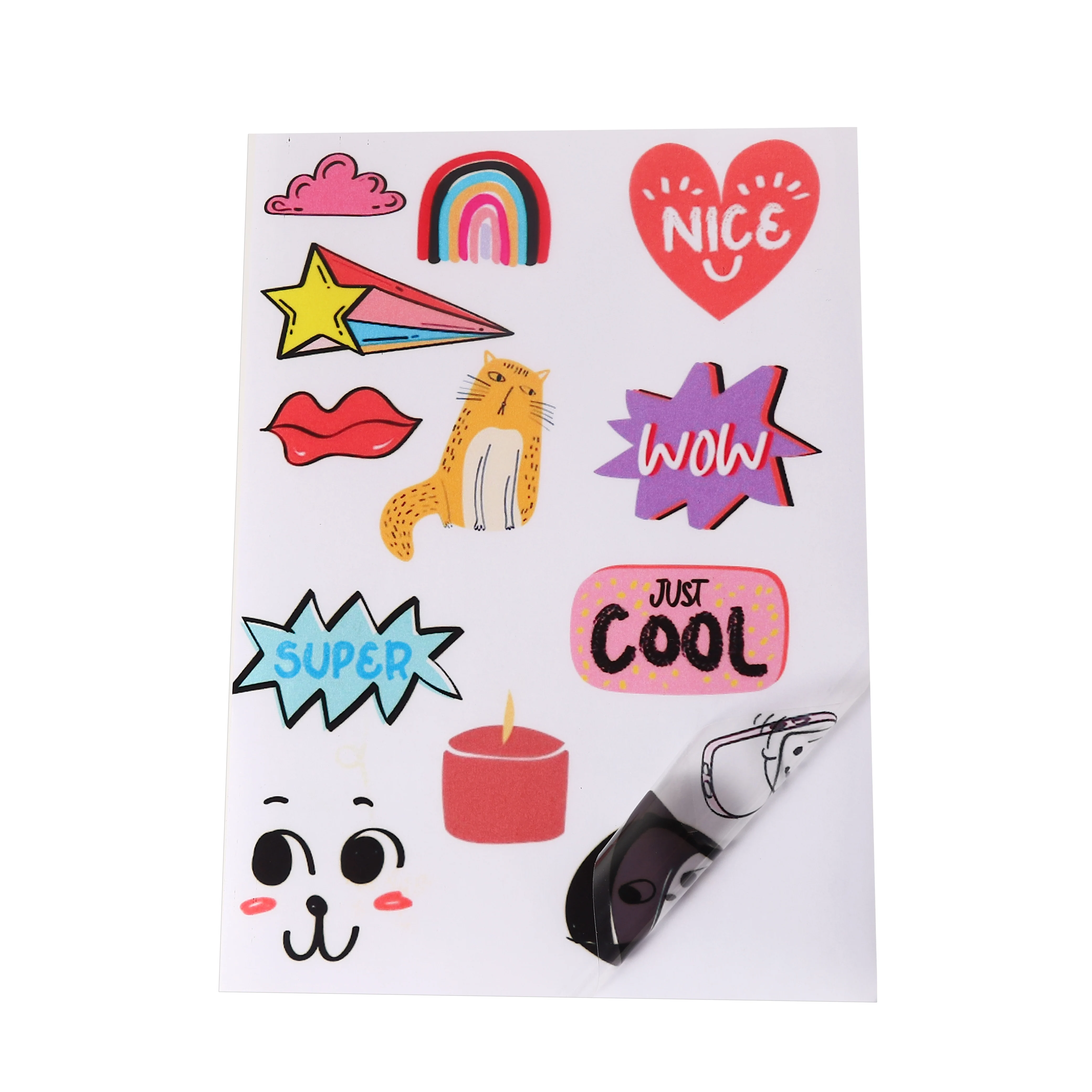 20 Sheets A4 Printable Vinyl Sticker Paper 100% Clear Transparent Pet ...