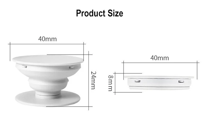 Mobile Phone Accessories Plastic Fold Sublimation Popings Socket Up ...