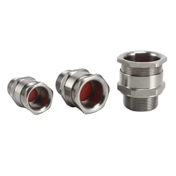 Explosion-proof Single Seal Cable Glands With Deluge Ingress Protection ...