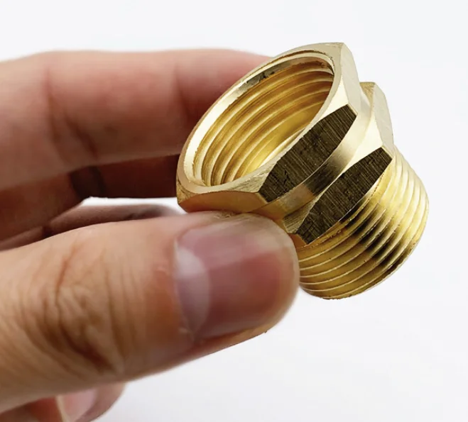 Garden Hose Threaded Adapter Brass Quick Connector Female Male ...