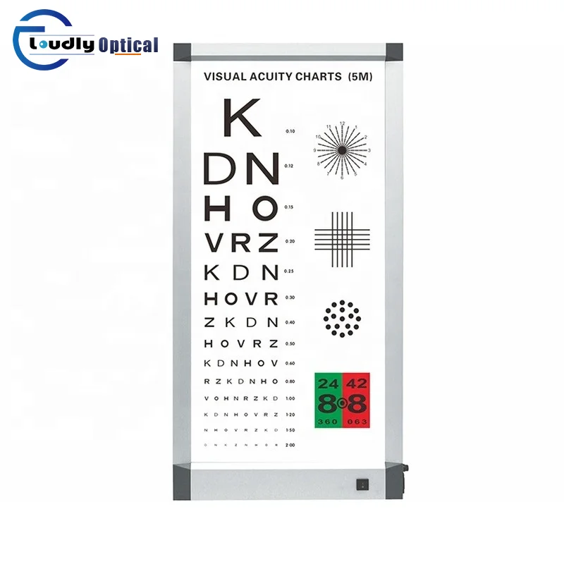 Vc-c Led Vision Chart - Buy Visual Acuity Chart,Visual Acuity Chart ...