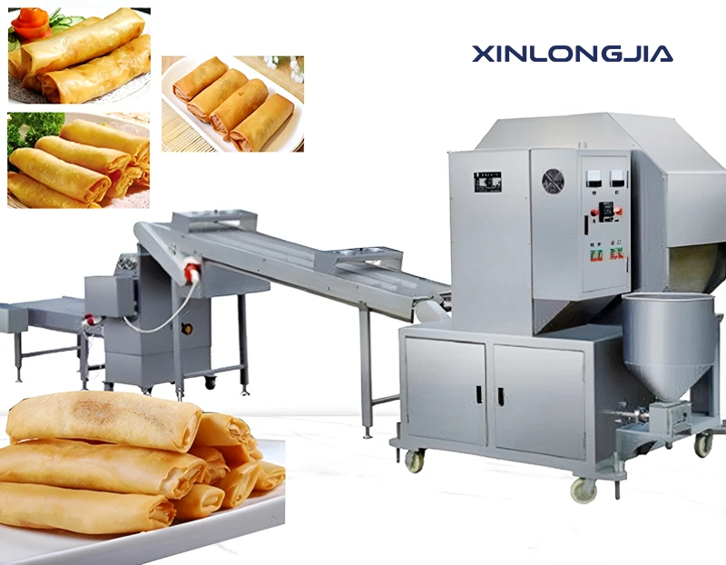 Safe Energy Conservation Efficient Egg Roll Rolling Machines Fully ...