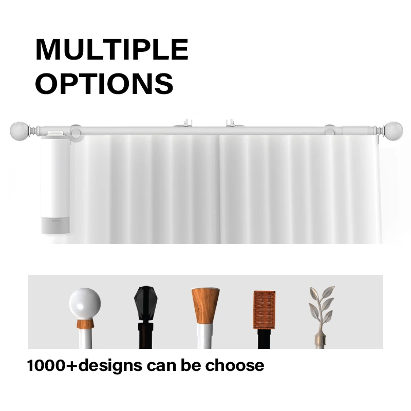 Automatic Motorized Super Silent Tuya App Wifi Control Smart Roman ...