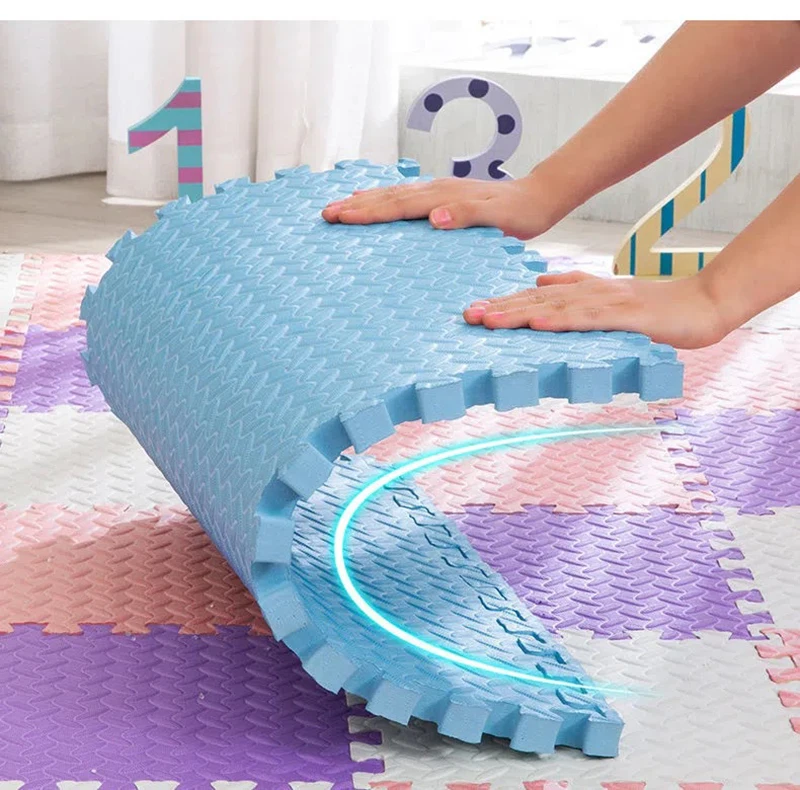 60x60 Baby Eva Foam Soft Puzzle Play Mat Interlocking Foam Mosaic Tile ...