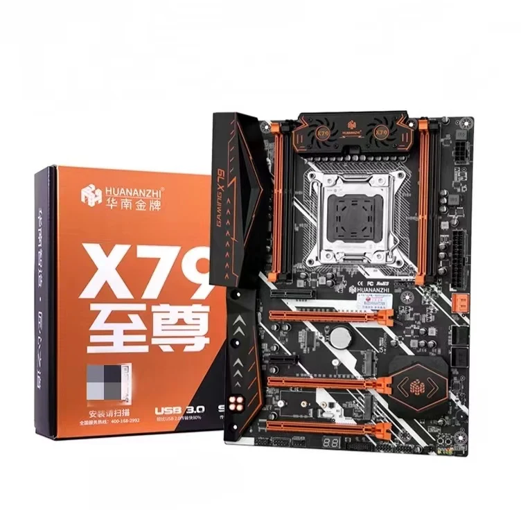 华南志x79主板英特尔lga2011 Cpu Ddr3 E-atx游戏主板x79系列台式机主板 - Buy 环安志x79,X79主板 ...