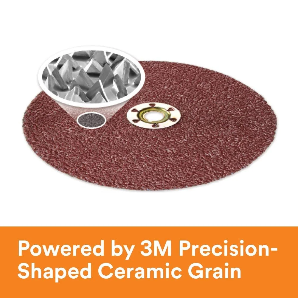 3M 982C Fiber Disc - Durable, Efficient Cleaning Abrasive
