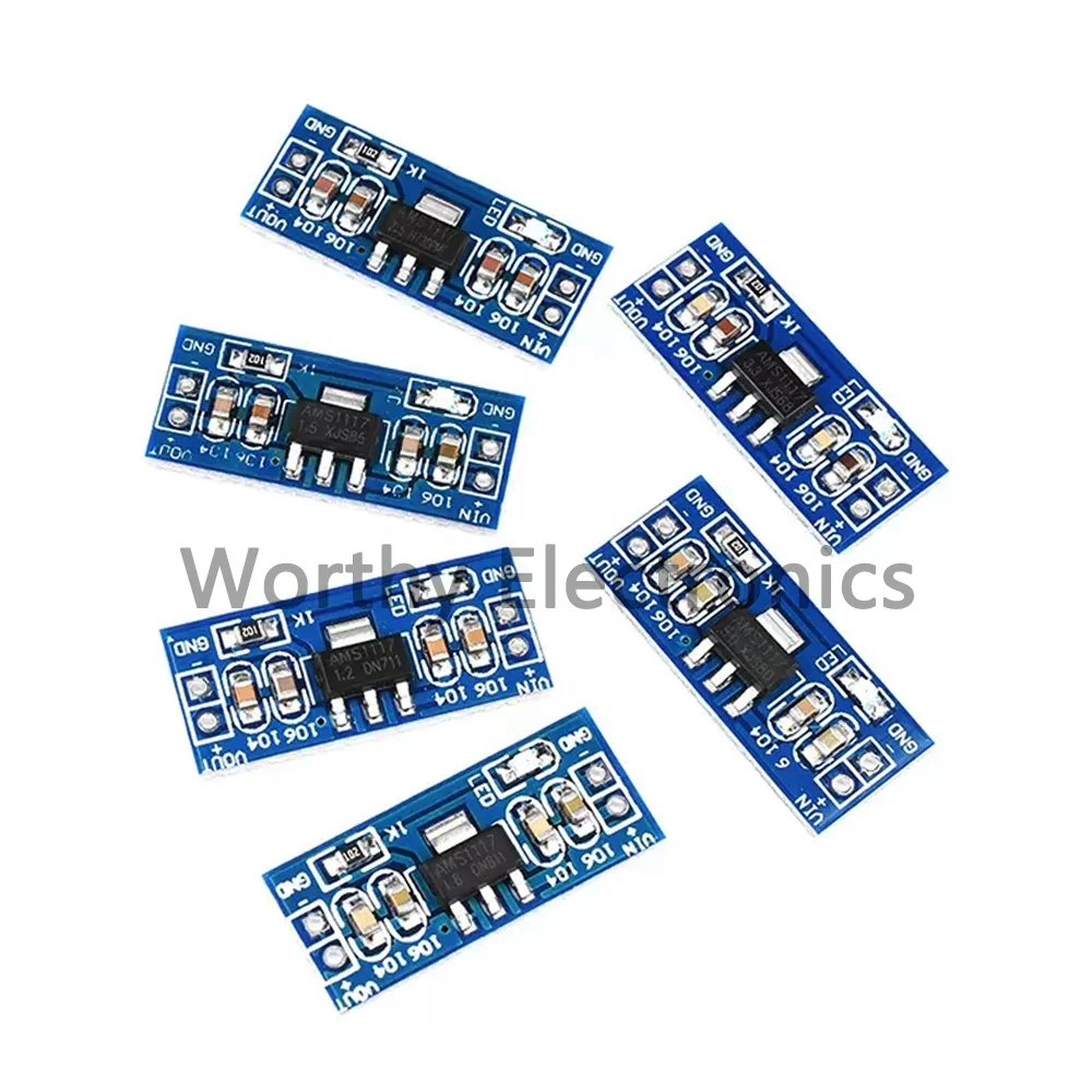 Buck voltage regulator pin AMS1117-3.3V 5.0V 1.2V 1.8V 1.5V 2.5V Power module| Alibaba.com