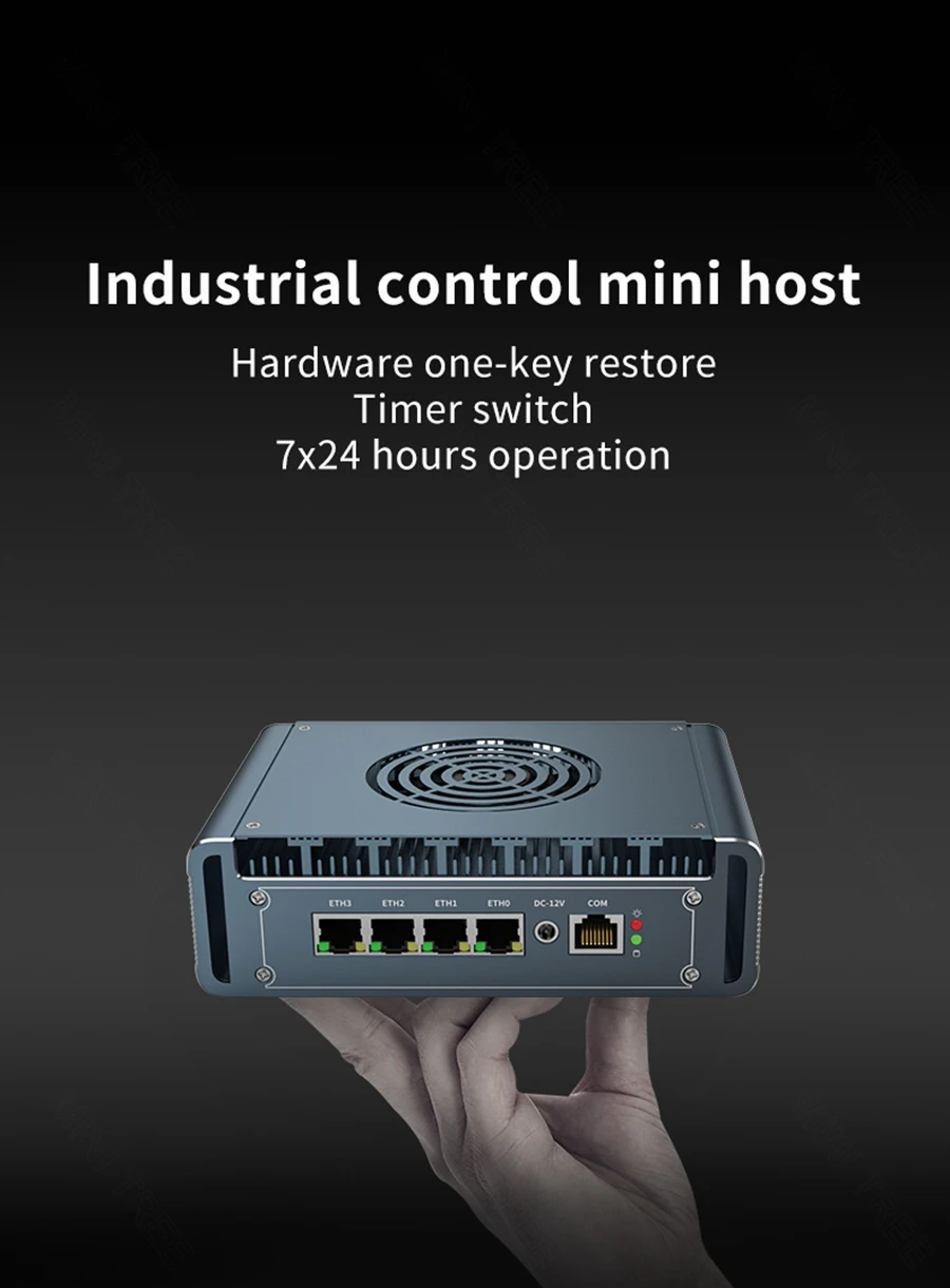 Mini PC Firewall Router - 12th Gen Intel N100 with Pfsense
