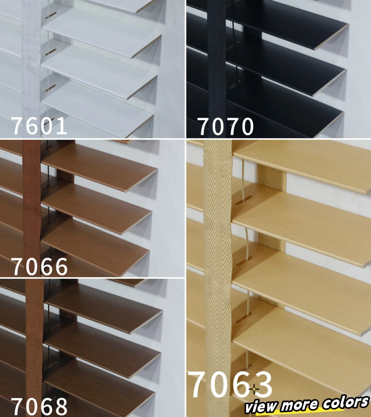 50mm Blade Blind Real Wood Blinds Wooden Venetian Interior Windows ...