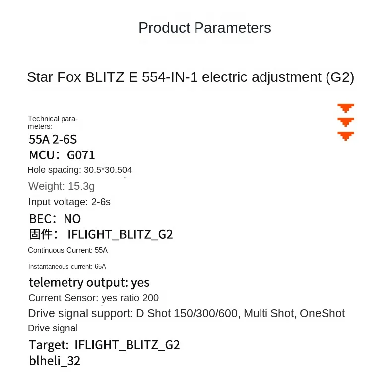 飞行闪电战stm32 F722 F7飞行控制器w闪电战e55 55a 4合1 Esc 2-6s Dshot150 300 600 Fpv无人机 ...
