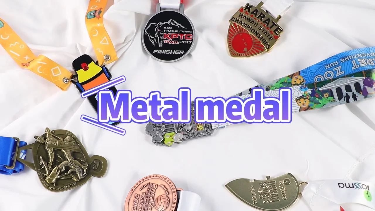 Factory Custom Zinc Alloy Marathon Metal Souvenir Series Sports Medal ...