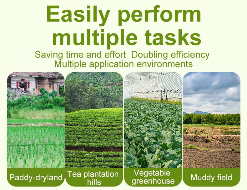 Cultivators Mini Tiller Rotary Farm Cultivator Mini Power Tiller ...