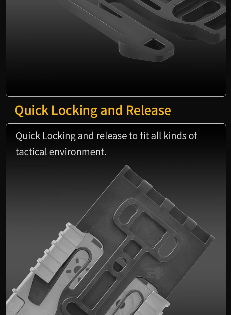 Quick Locking System QLS 19 Holster Adapter Accessories Fork| Alibaba.com