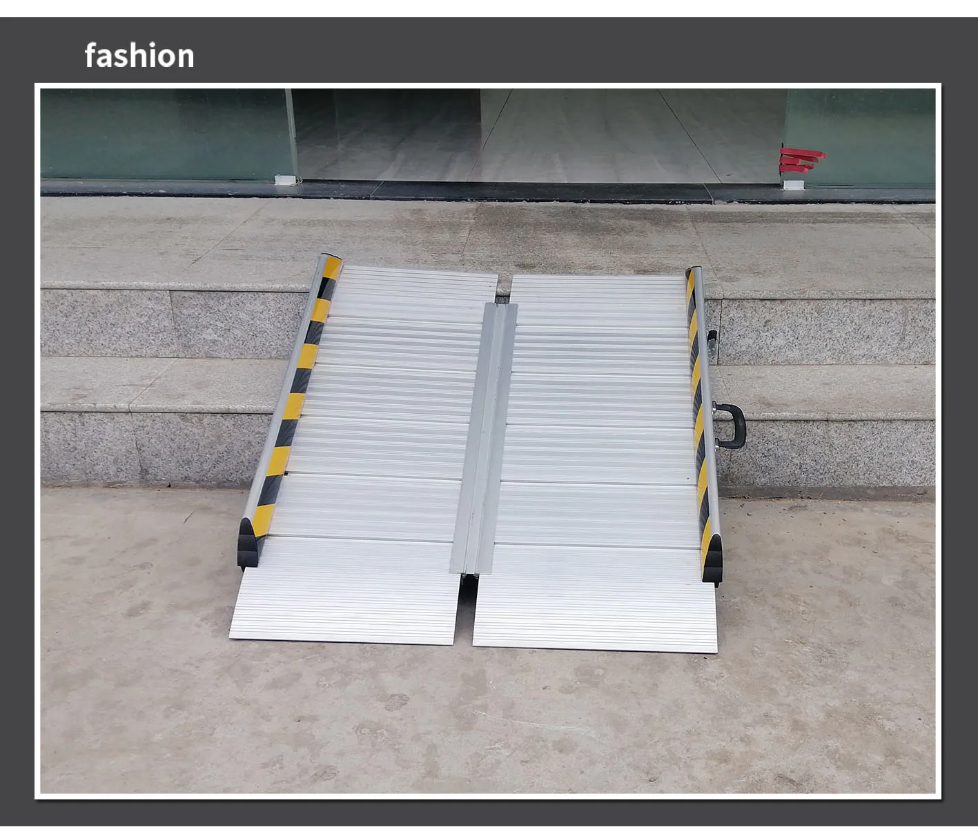 Heavy Duty Adjustable Loading Ramp Portable Aluminum Folding Ramps for ...