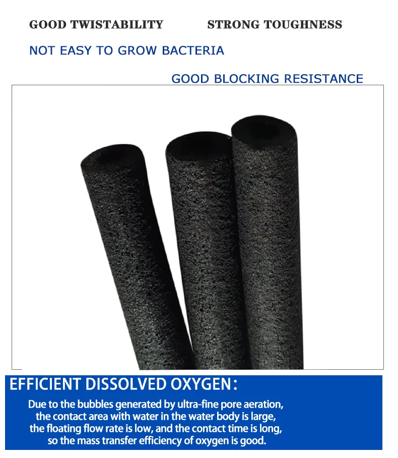 Microbubbles Nano Rubber Bubble Diffuser Aeration for Fish Prawn Farm Pond