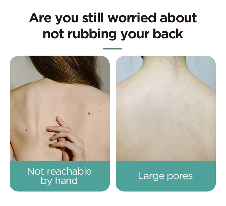 Natural Plant Fiber Back Washer Exfoliating Back Scrubbers For Shower ...