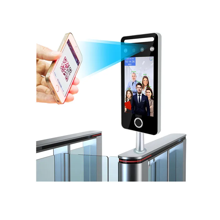 Qr Code Rfid Reader Fingerprint Sensor Attendance Machine Face ...