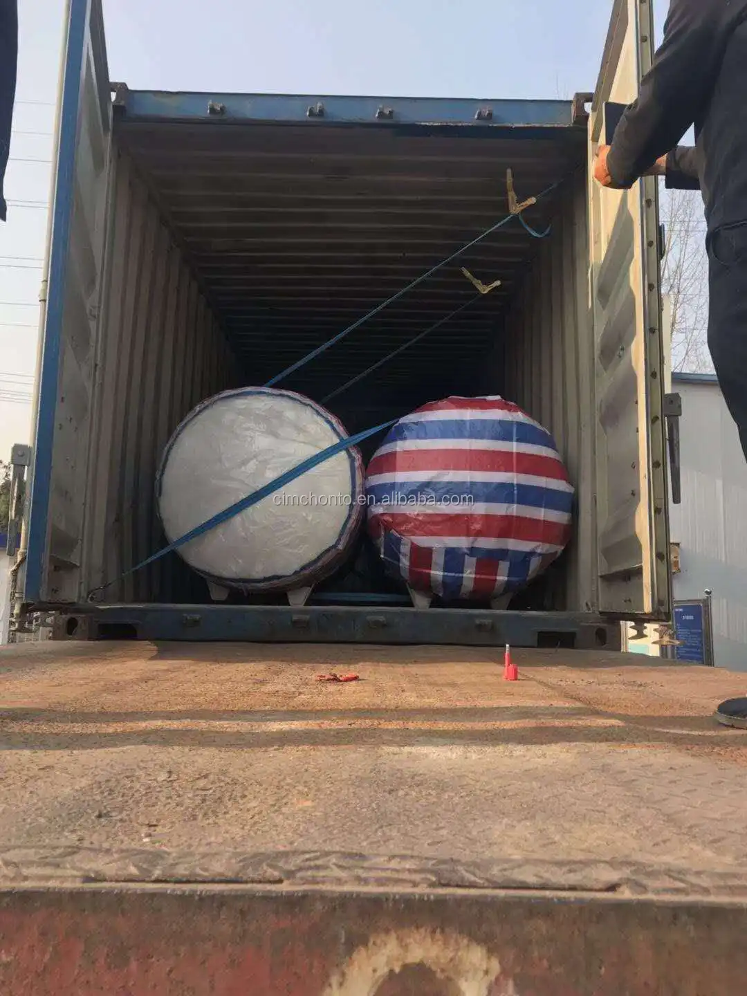 Asme 150 ~ 1250 Gallons Butaan Propaan Opslag 1 Ton 1000l 5m3 5000 ...