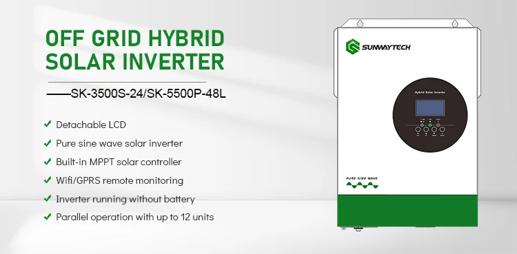 Sk Smart Energy Controller Single Phase Sk 3500s-24 Off Grid Solar ...