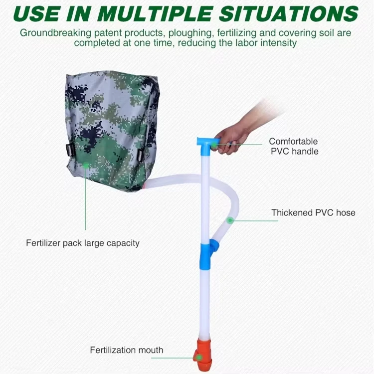 Fertilizer Applicator Bag Spreader Backpack - Easy to Operate