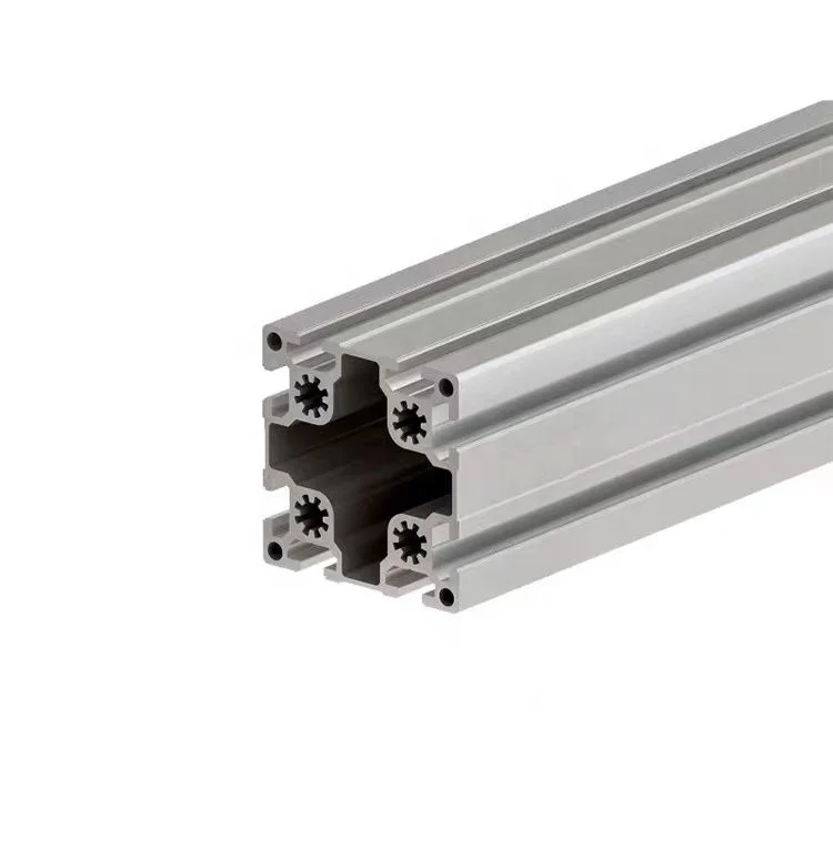 High Quality 90x90 Industrial Aluminum Extrusion Black Anodized T5 T8 ...