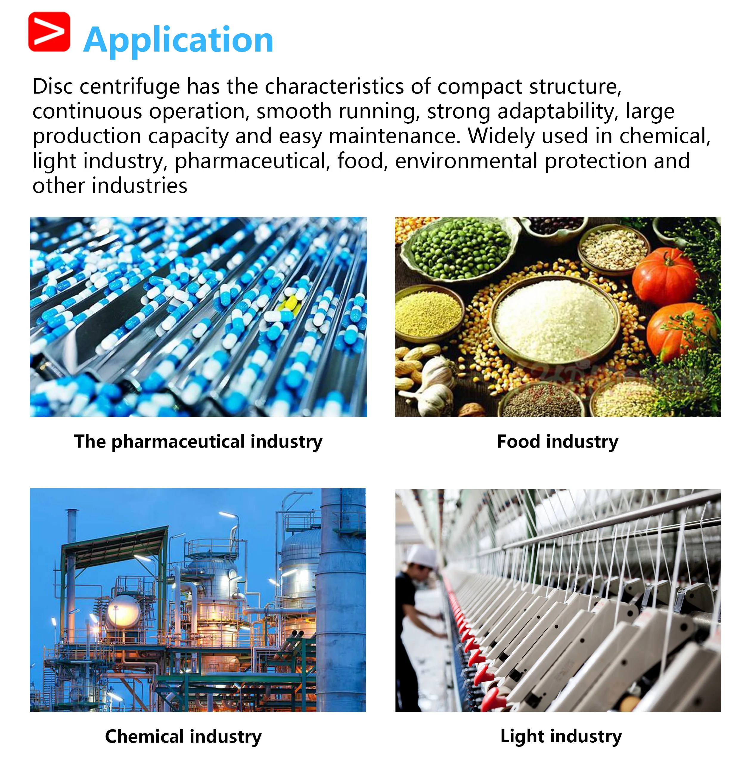 Industrial Separator for Solid-Liquid Separation and Disc Centrifuge ...