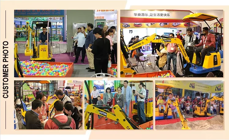 Other Large Sports & Entertainment Products Coin Operated Excavator ...