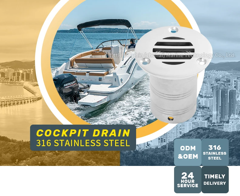 Little Dolphin 316stainless Steel Tank Vent Boat Accessories Air Vent ...