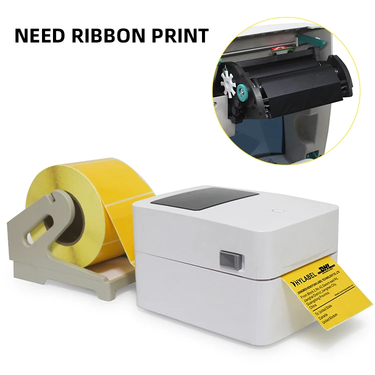 Custom Color Printed Label Thermal Transfer Waybill Adhesive Label ...