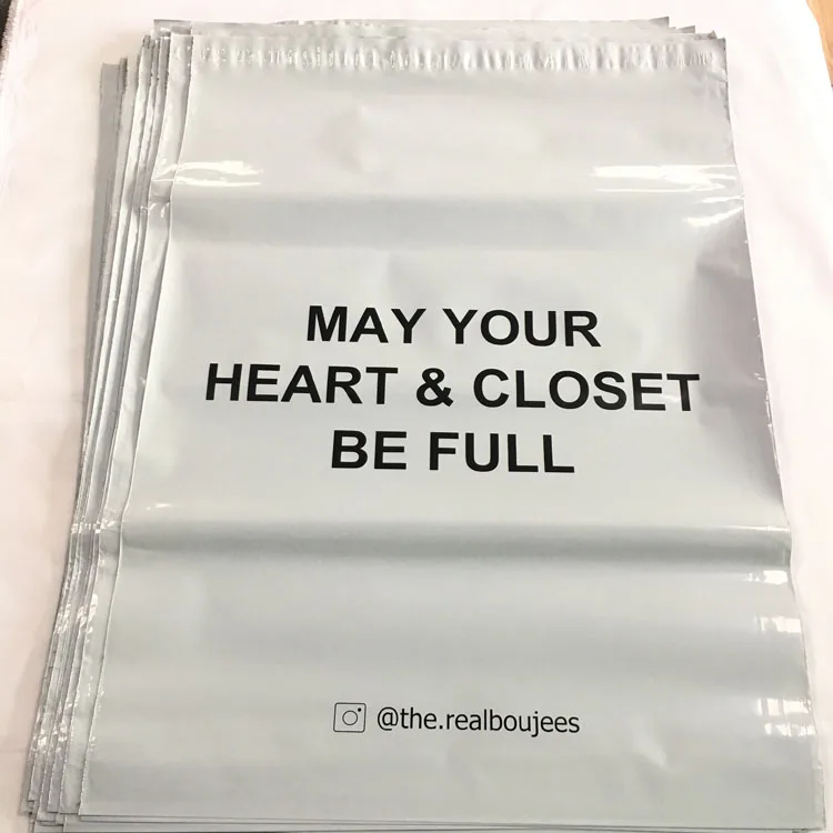 Custom Plastic Branded Polybag With Logo Custom Mailing Bag Shipping ...