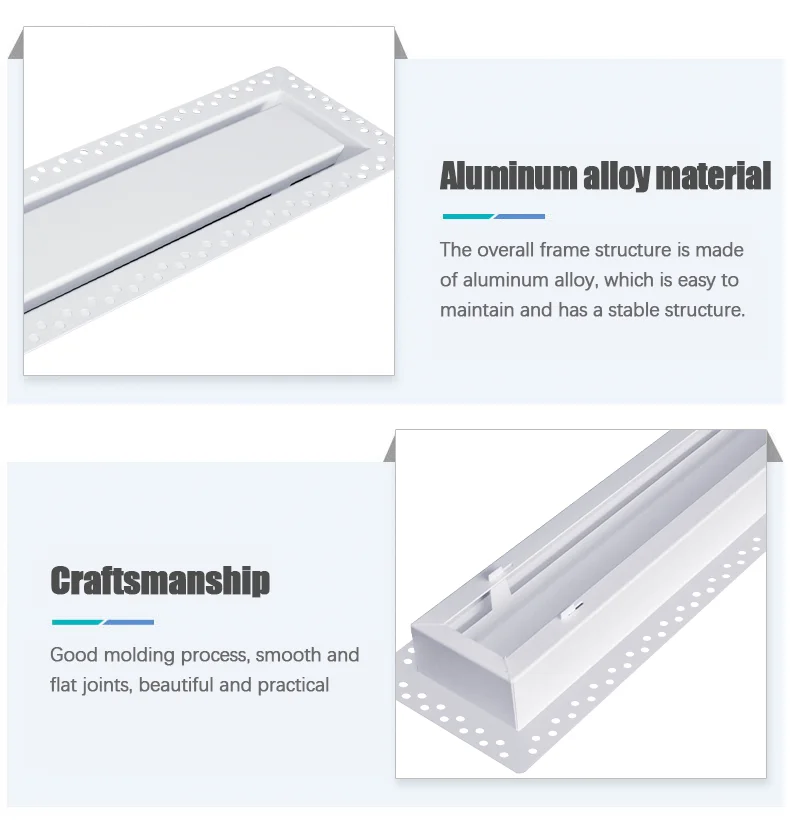 Custom Metal Drywall Air Vents - Decorative & Functional