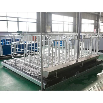 Piggery House Design Pig Pvc Fence Pen 2.4*1.8m Gestation Cage For Pig ...