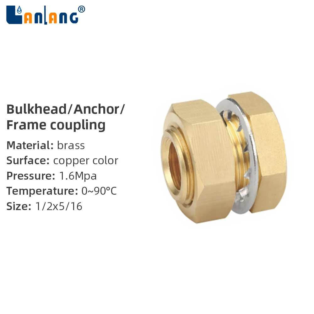 Lanlang Brass Pipe Plug Male Thread Hex Internal Head Socket Fitting ...