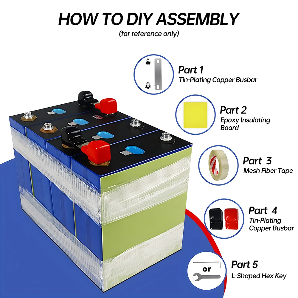 EV LF304 Lithium Ion Battery Lifepo4 3.2V 304AH LF Eu Stock 3.2v 304ah ...