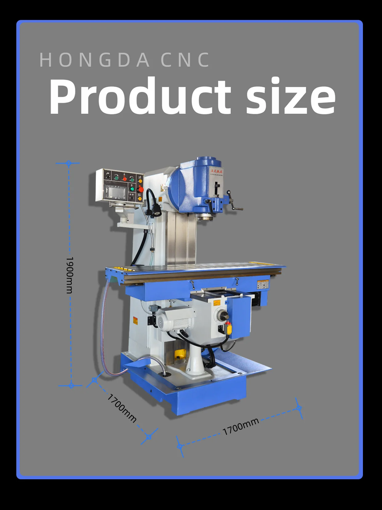 X5036 X6036 Traditional Vertical Milling Machine Universal Milling Machine Vertical Turret ...