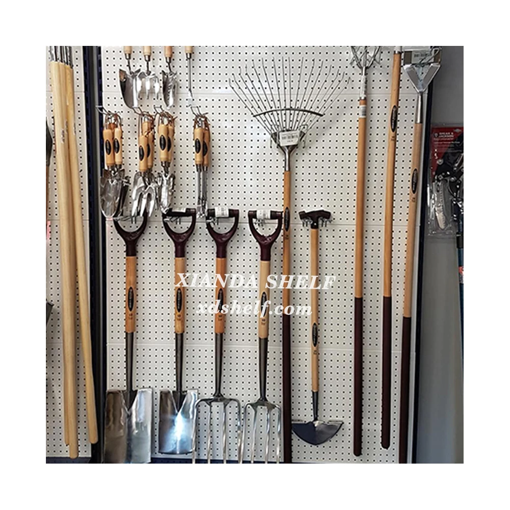 Wall Display Shelving for Garden Tools - Heavy Duty & Stylish