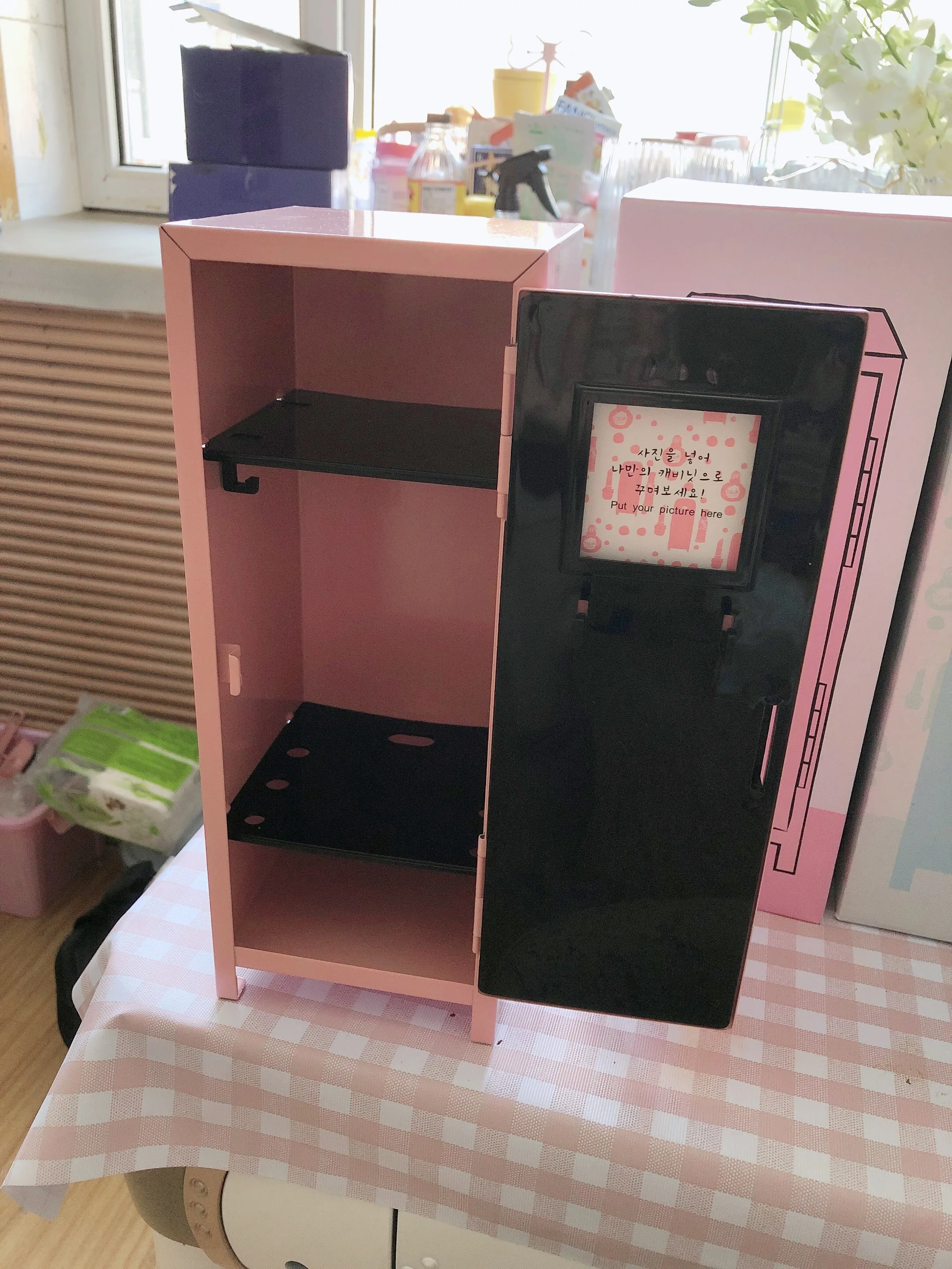 Modern 8 Inches Box Cute Pig Toy Kids Steel Mini Desk Metal Lockers ...