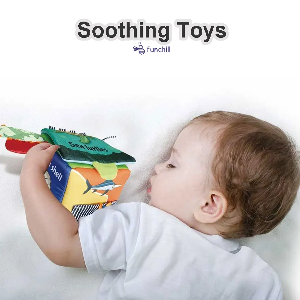 Educational Fidget Toy Sensory Stuffed Blocks Mirrows Ball Activity Toy ...