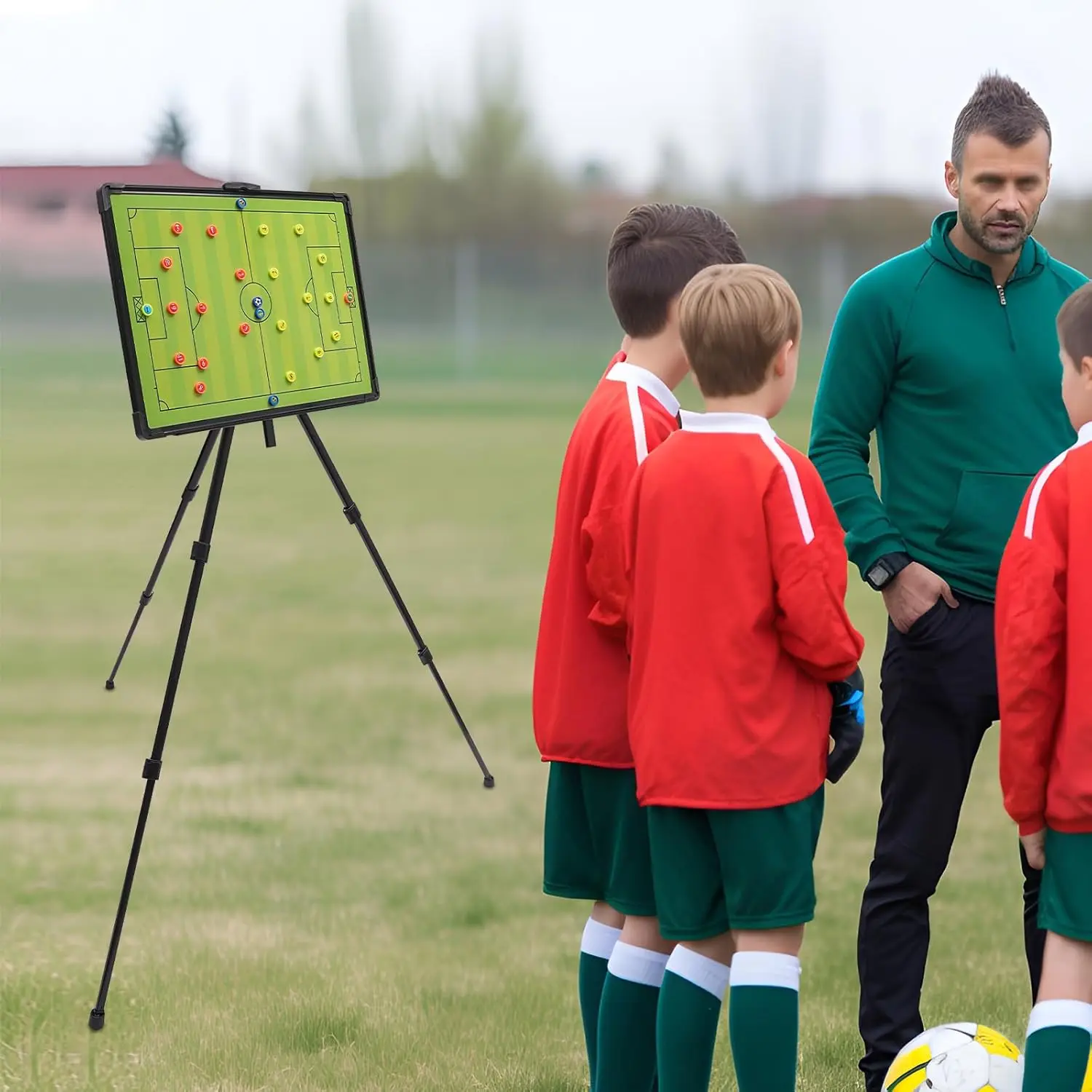 Wholesale Magnetic Soccer Coaching Tactics Board Portable Soccer ...