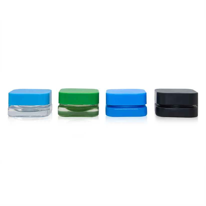 Premium Small Square 1g 3ML 5 ML 7ML 9 ML Child Proof Weck Concentrate ...