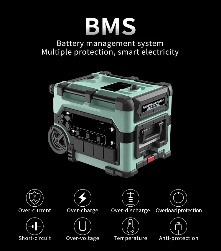 Portable 12000W Solar UPS Energy Generator Station with MPPT Controller
