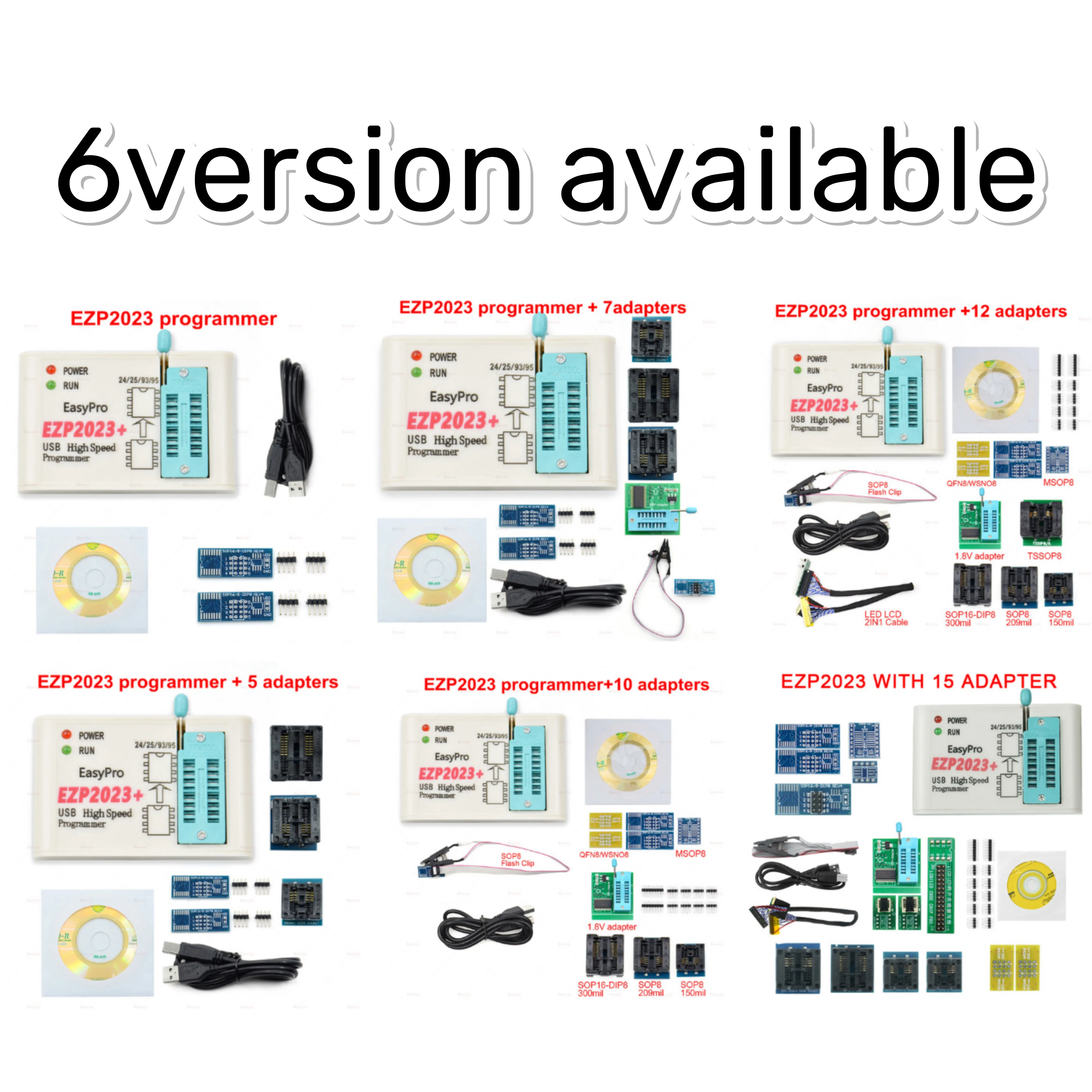 EZP2023 USB High-Speed Easy Pro SPI FLASH Programmer Offline 24/25/93 ...
