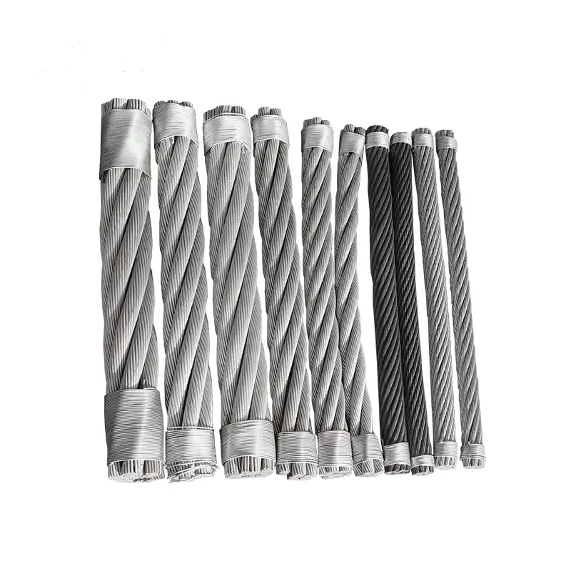 Hollow Core Steel Cable/wire Rope/pc Strand 6mm 8mm Galvanized Pc Steel ...