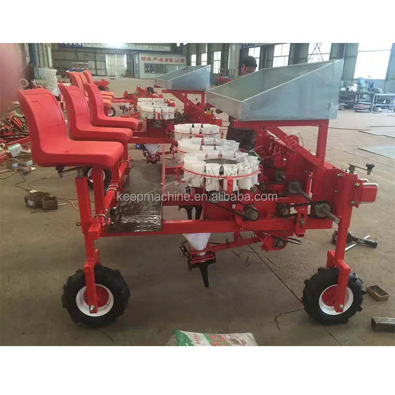 Vegetable Seedling Transplanter Tractor Rear Seedling Transplanter ...